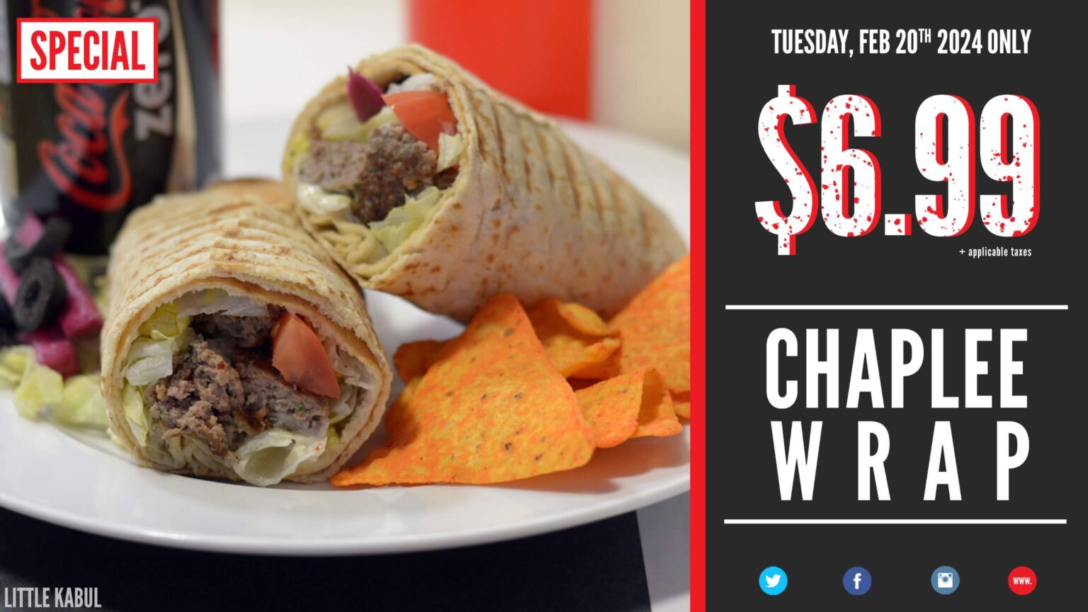 Specials – Little Kabul Fine Food